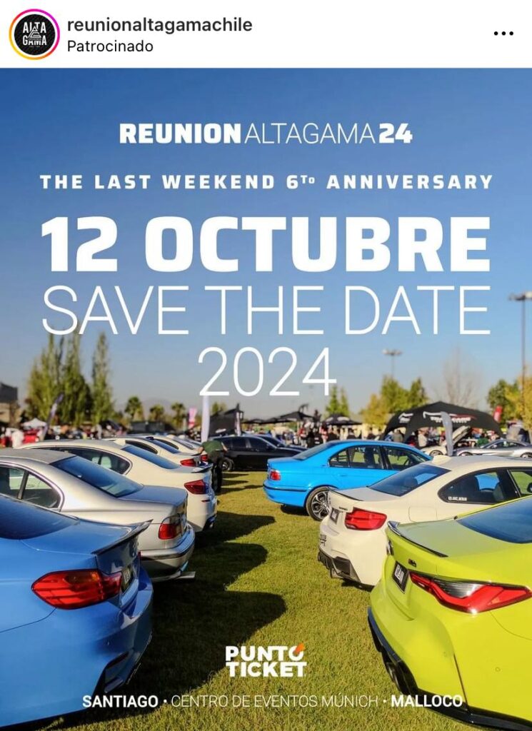Quais os show e eventos no Chile em 2024 e 2025