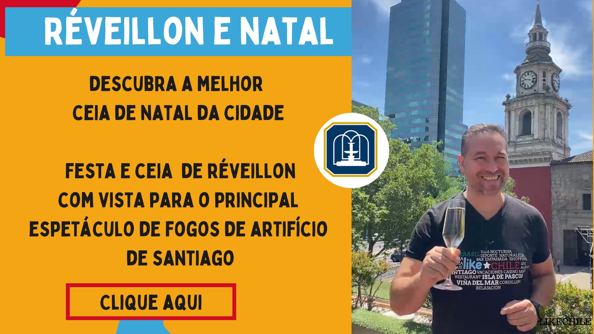 Reveillon 2026 no Chile: dicas para passar a virada do ano país